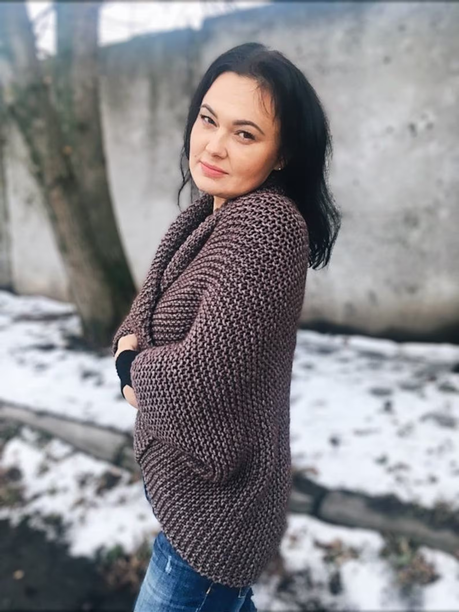 Cocoon Cardigan Knitting Pattern – hookandcraft